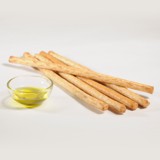 Breadsticks with olive oil in single-serve format - bioeko